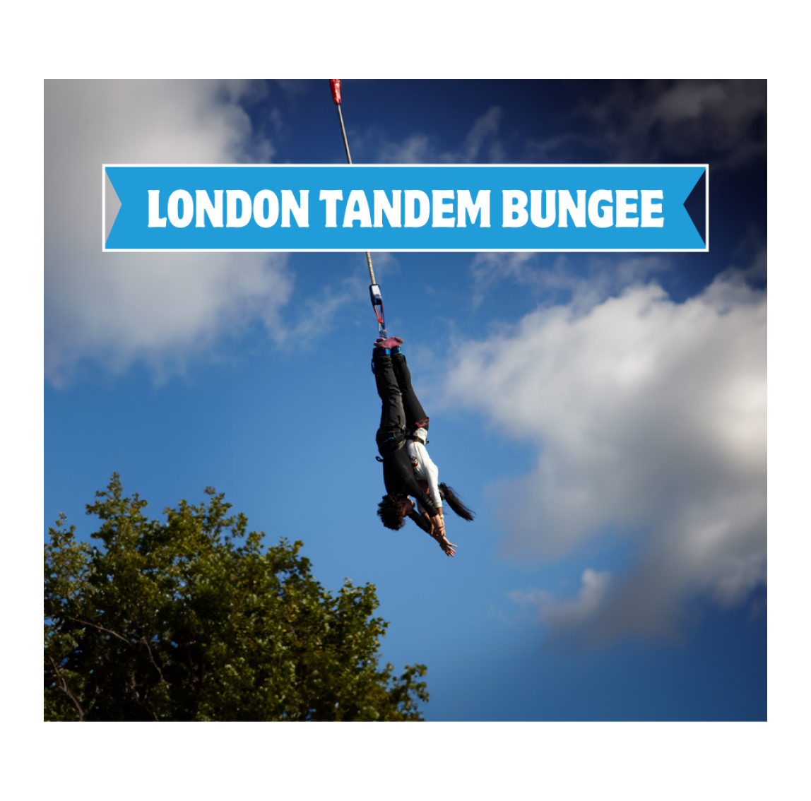 160ft Tandem Bungee Jump London | UK Bungee Club