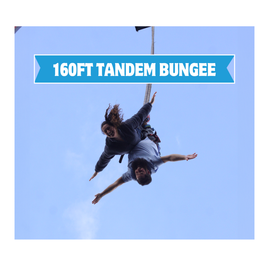 160ft Tandem Bungee Jump - UK Bungee Club