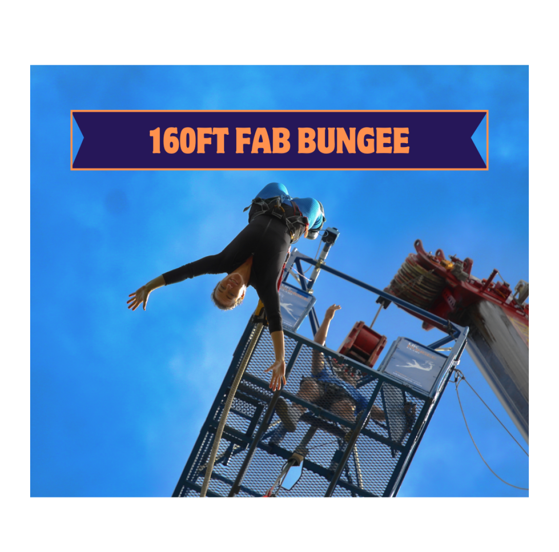 Forwards and Backwards (FAB) 160ft Bungee Jump | UKBungee